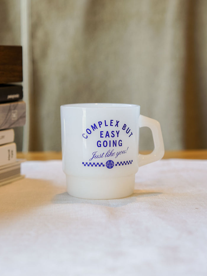 Methodical Milk Glass Mug - The Contemporary