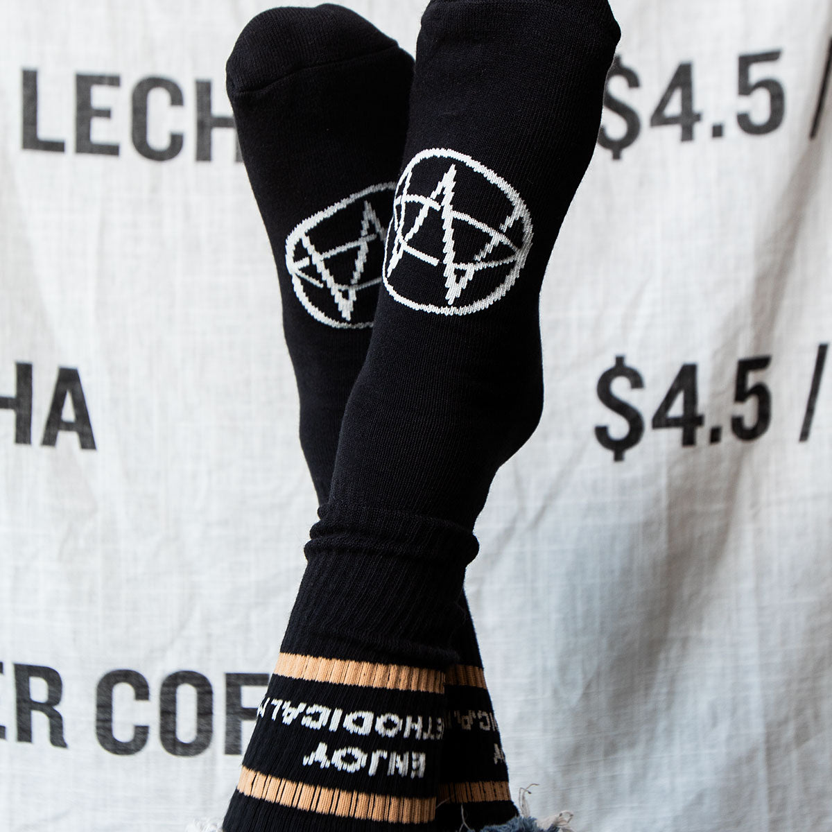 Methodical Crew Socks—Black – Methodical Coffee